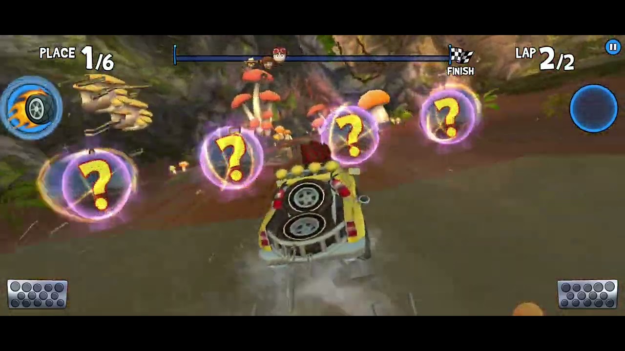 satisfying racing game || beach buggi racing game - YouTube