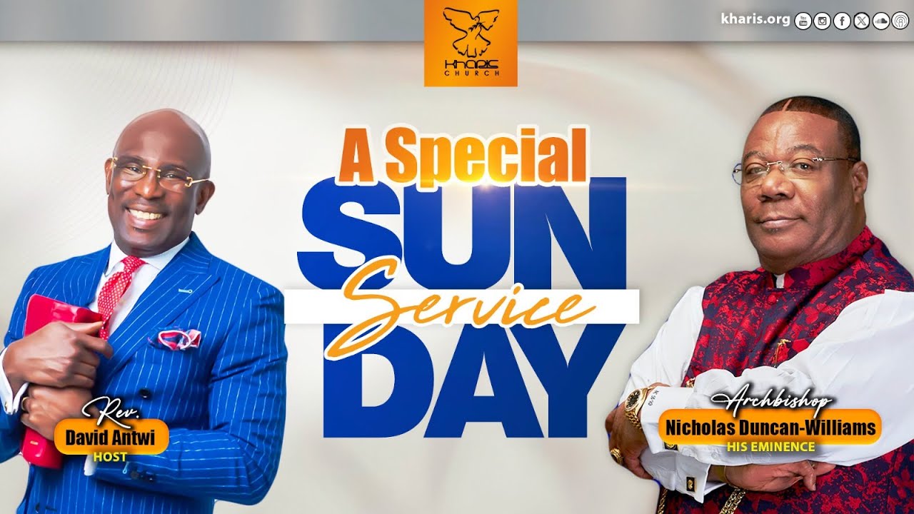 A Special Sunday Service With Archbishop Nicholas Duncan-WIlliams ...