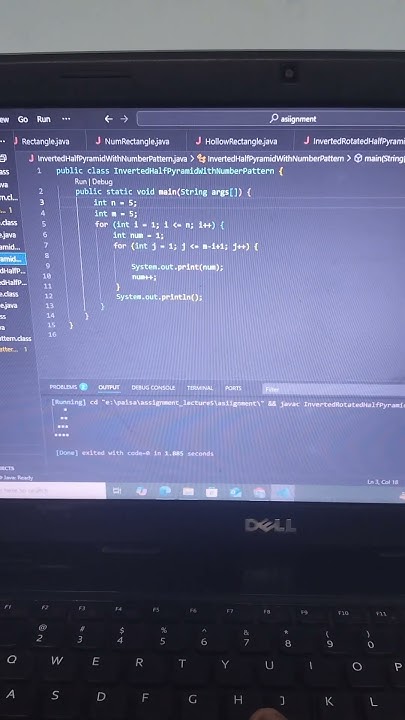 Java Pattern Questions with solution #java #javaprogramming #javatutorial #javapattern #dsa # ...