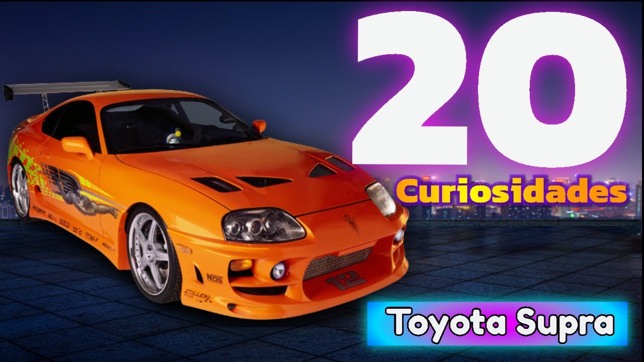¡DESCUBRE EL MUNDO DEL TOYOTA SUPRA: 20 DATOS ASOMBROSOS! - YouTube