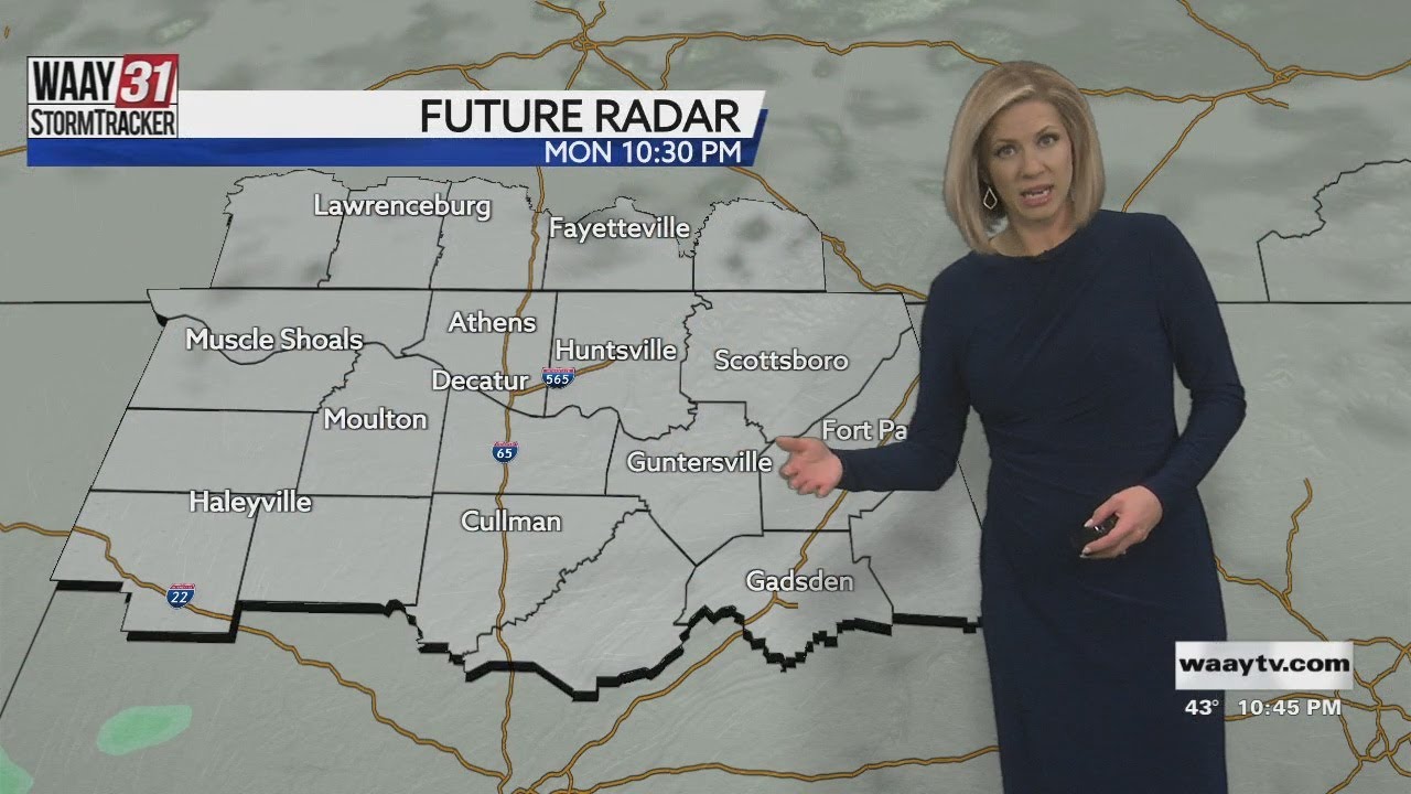 Kate's Monday Night Forecast - YouTube