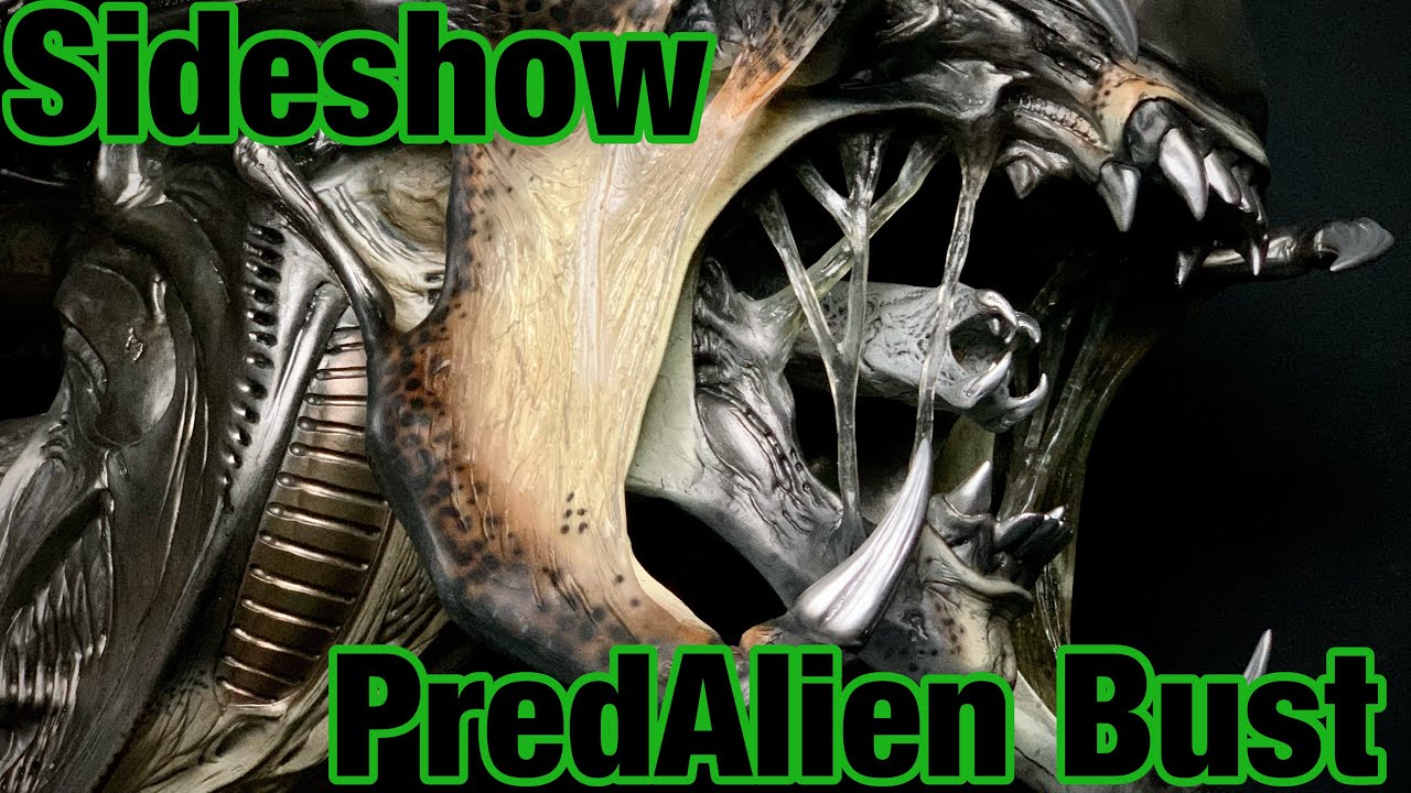 Sideshow: Amalgamated Dynamics (ADI) PredAlien Life-Size Bust from ...