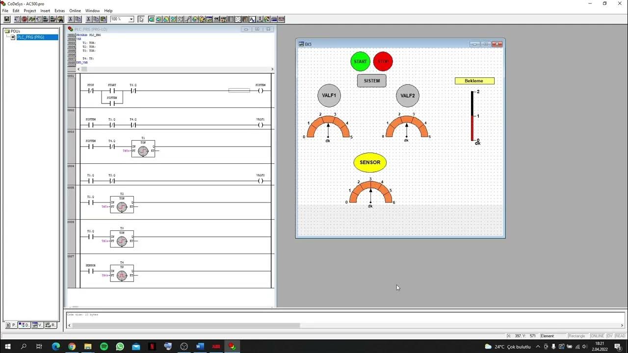 ABB Control Builder Plus Uygulamaları 2 - YouTube