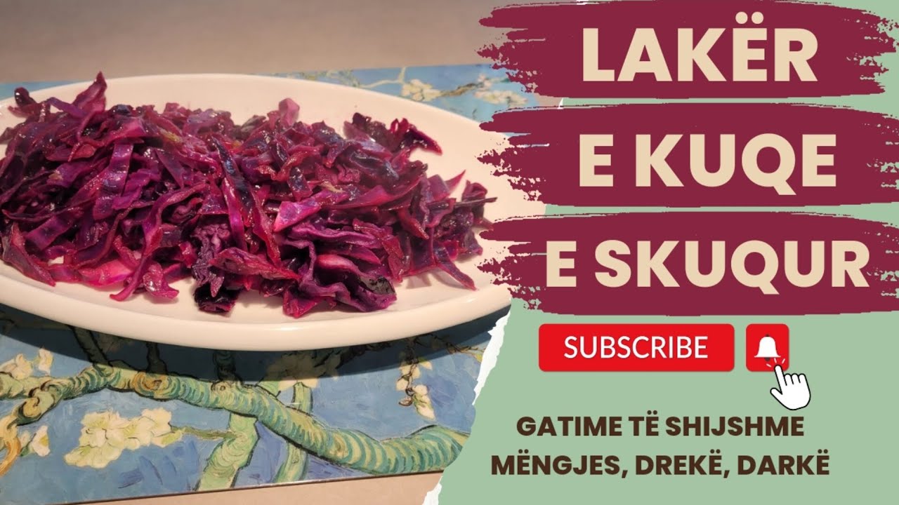 Lakër e kuqe e skuqur @gatime_te_shijshme_MDD - YouTube