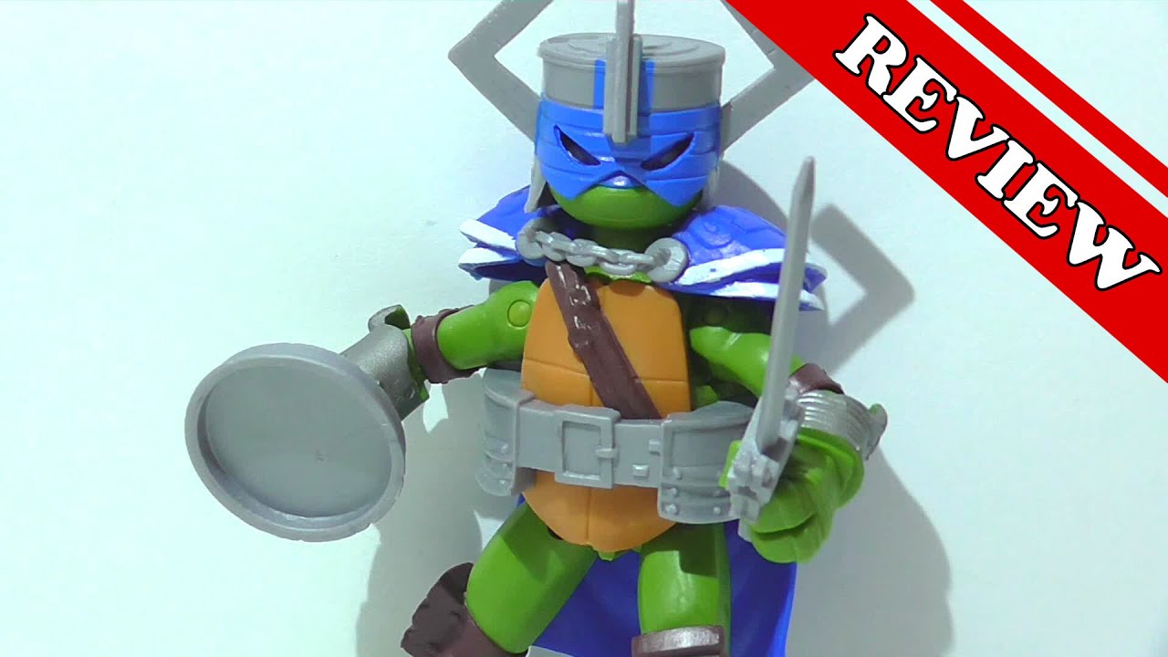Nick TMNT LEO THE KNIGHT Review - YouTube