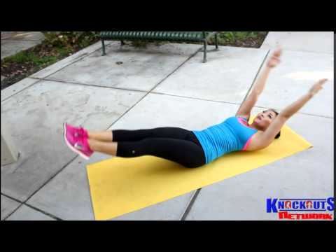 Workout instruction V-Snaps Outside Exercise - Angela Fong - YouTube
