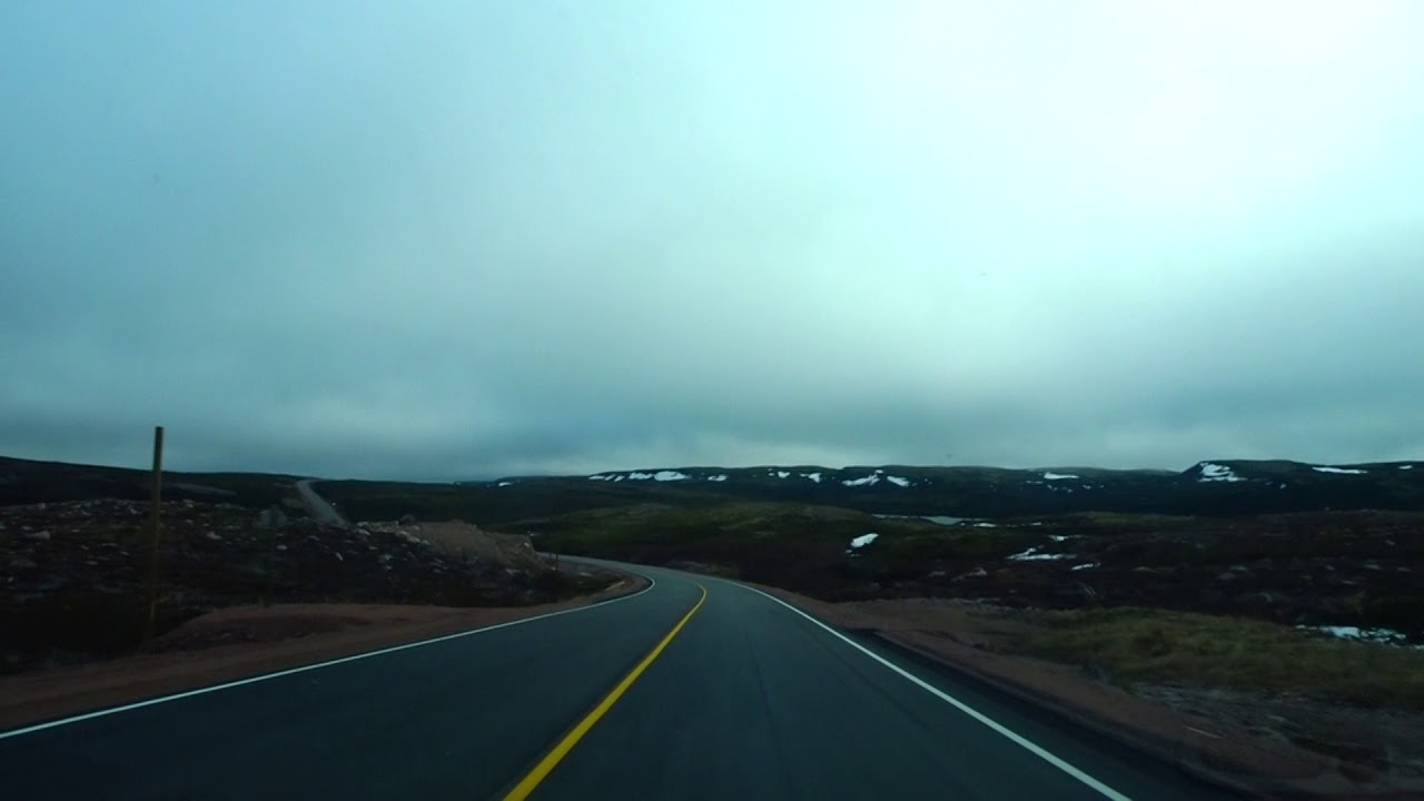 driving south on Route 510, Labrador - YouTube