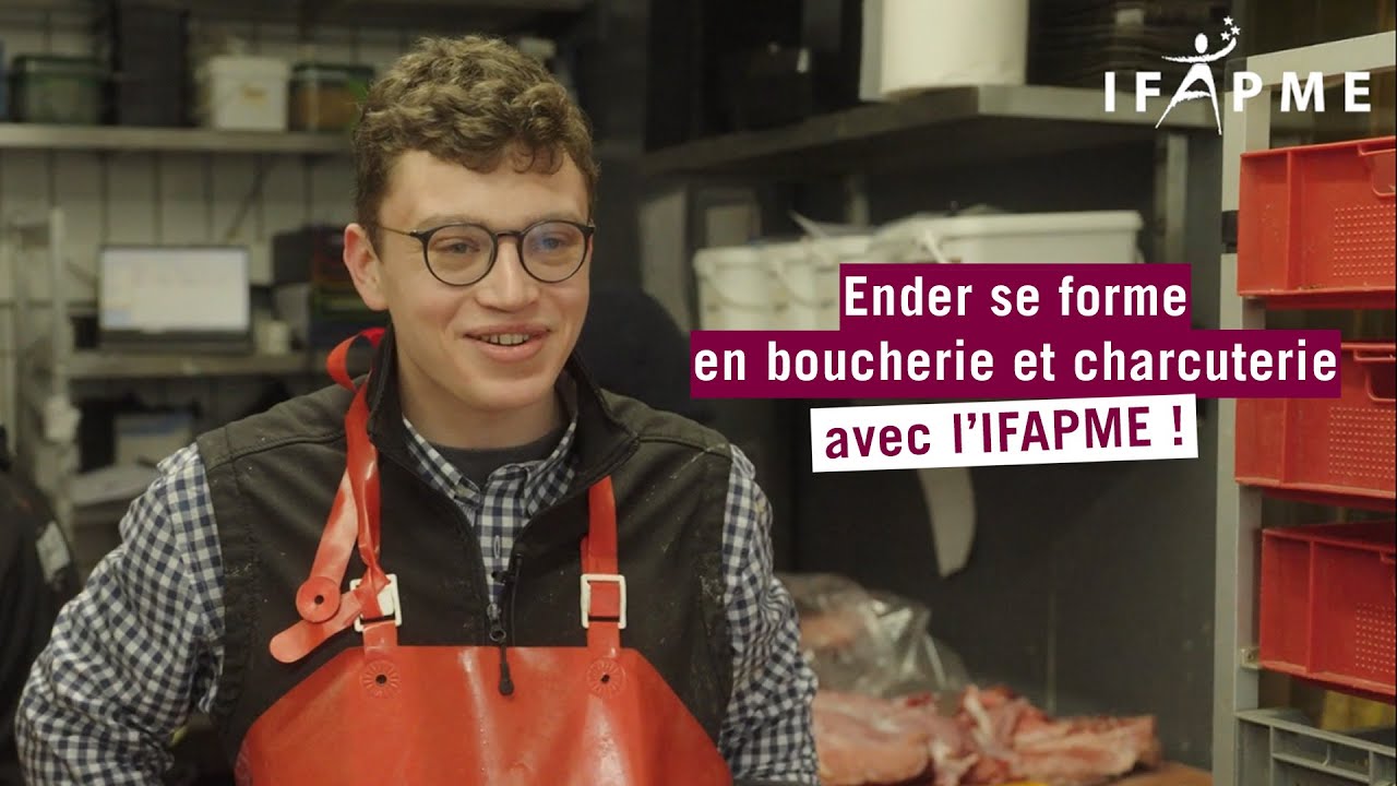 Ender se forme au métier de boucher en Alternance avec l'IFAPME dans l ...