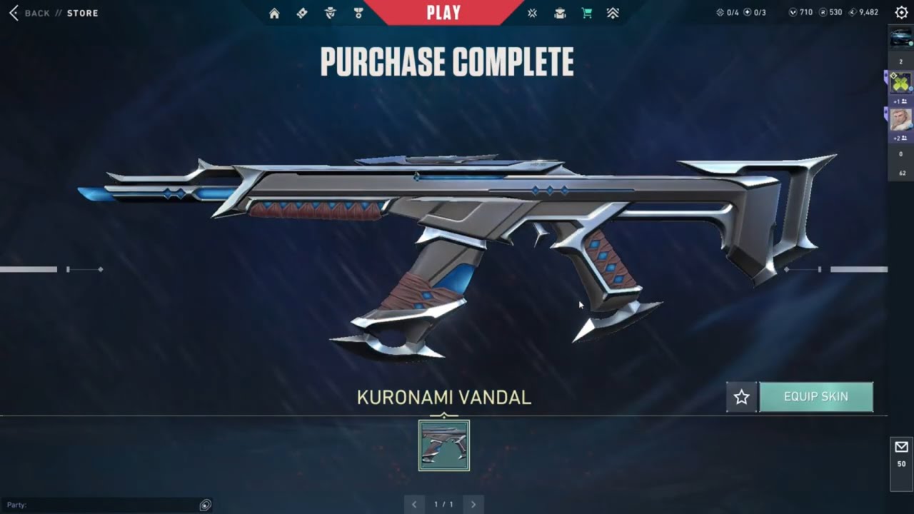 Day 130: I got the KURONAMI VANDAL - YouTube