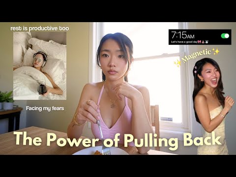 The power of pulling back: I focused on myself for 1 month 🎀