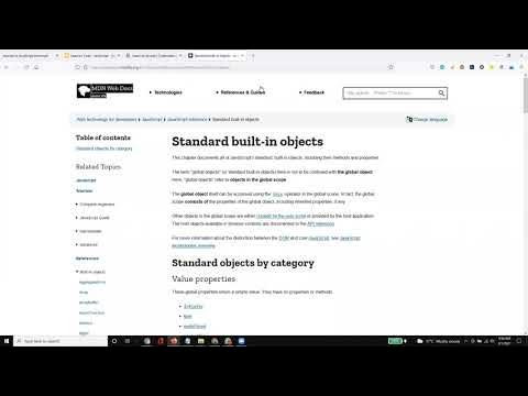 14. Built-In Objects in JavaScript - YouTube