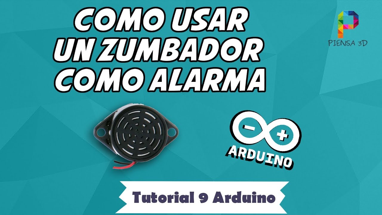 ZUMBADOR como ALARMA 🔔 ARDUINO [ TUTORIAL 9 ] - YouTube
