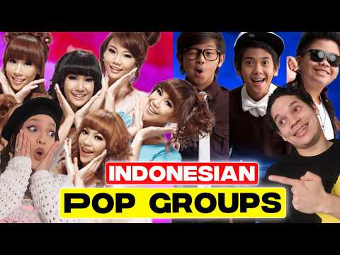 The Indonesian Girl Groups & Boy Groups ERA was UNIQUE... Latinos react