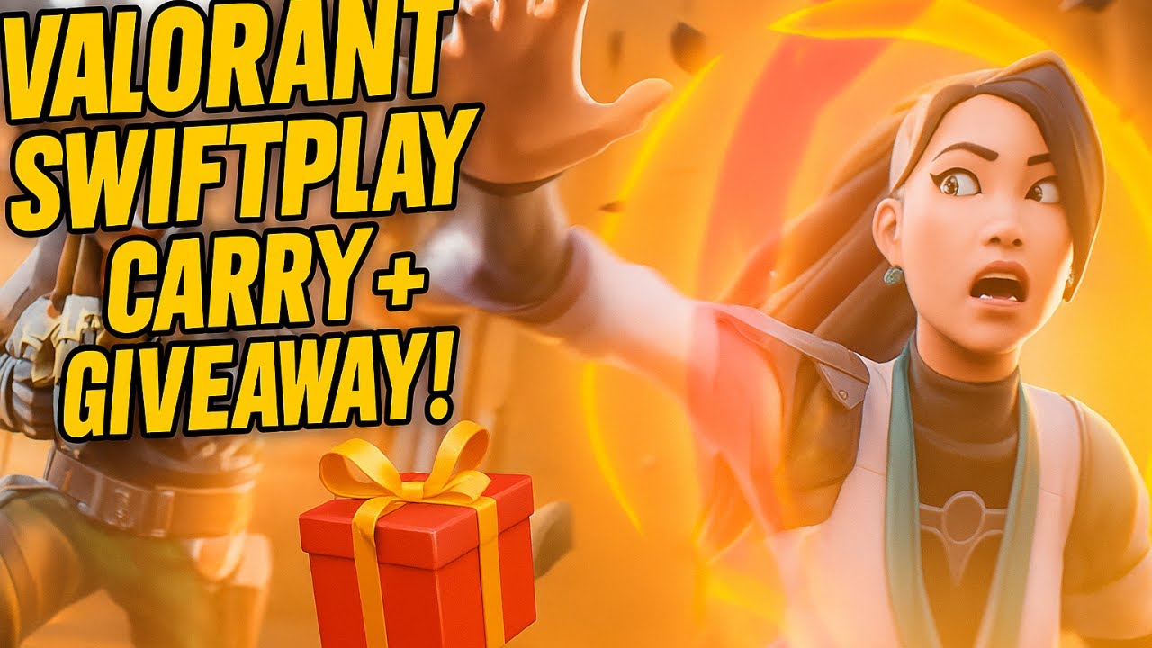 I Carried My Friends in Valorant Swiftplay... and Announced the Giveaway Winner! - YouTube