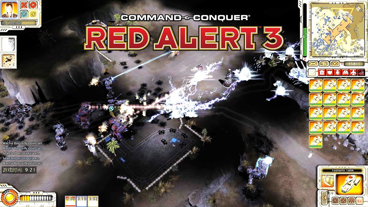 Command & Conquer Red Alert 3 Corona MOD | Quite a Fun PVE Map Enemy ...