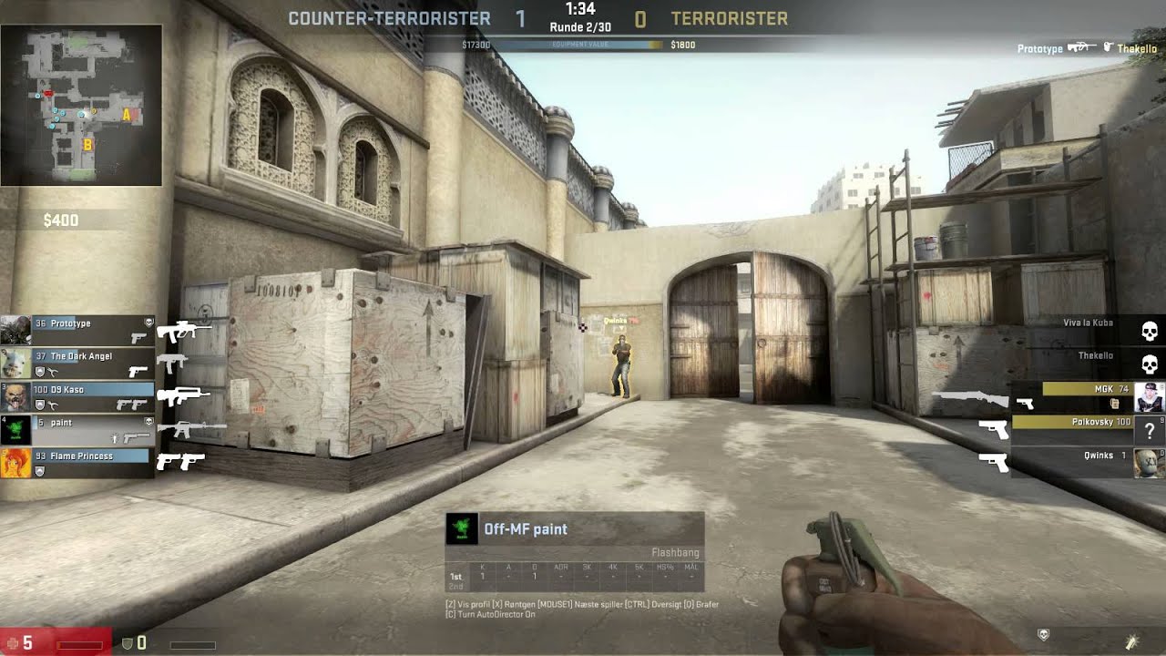 how to use your flash cs-go - YouTube