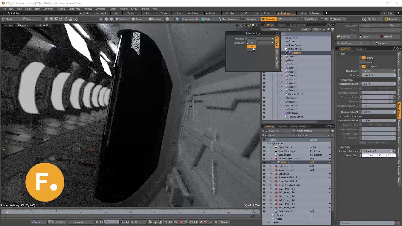 MODO 13 GPU AMD Radeon Pro | Render - YouTube