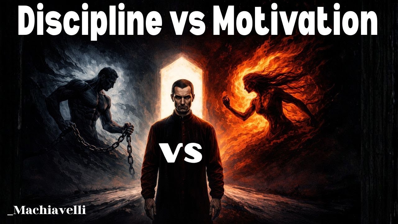 Discipline vs Motivation: Which Makes You Successful?- Machiavelli ...