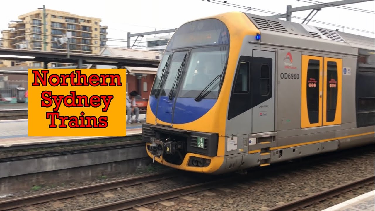Sydney Trains Video #60 - Northern Sydney Trains - YouTube