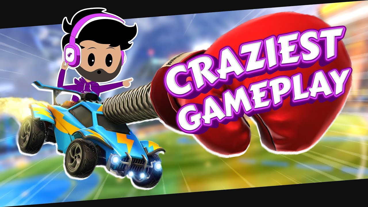 Craziest Rocket League Gameplay!!!😁 - YouTube