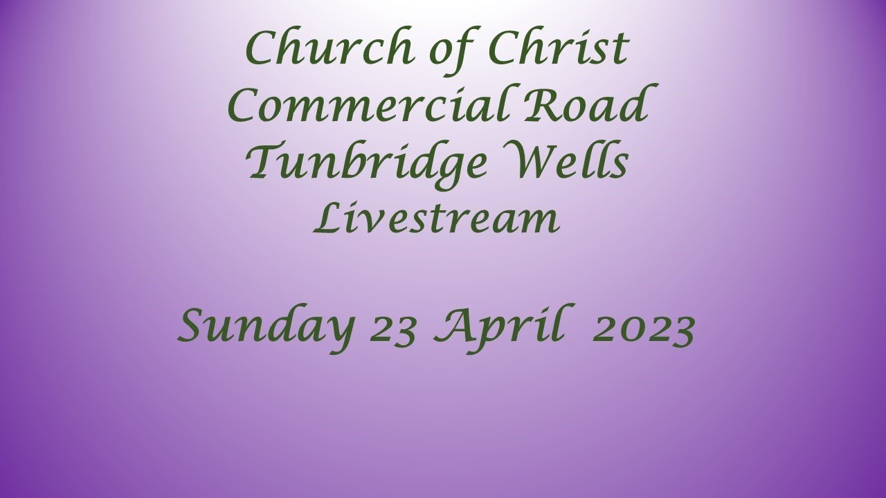 Sunday 23rd April 2023 - YouTube