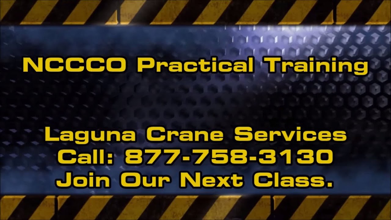 NCCCO Practical Exam Training - YouTube