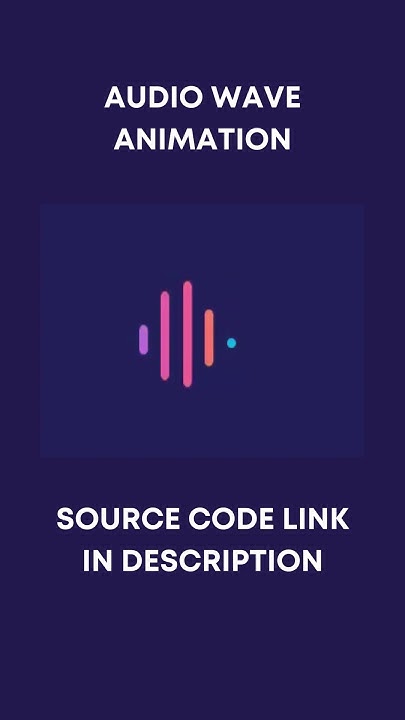 Audio Wave Animation | HTML CSS - YouTube