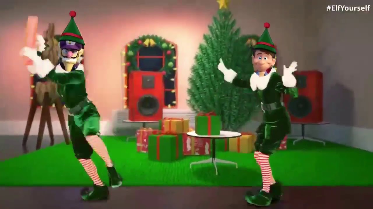 Elf Yourself Super Mario Bros Song 8 Mashup - YouTube