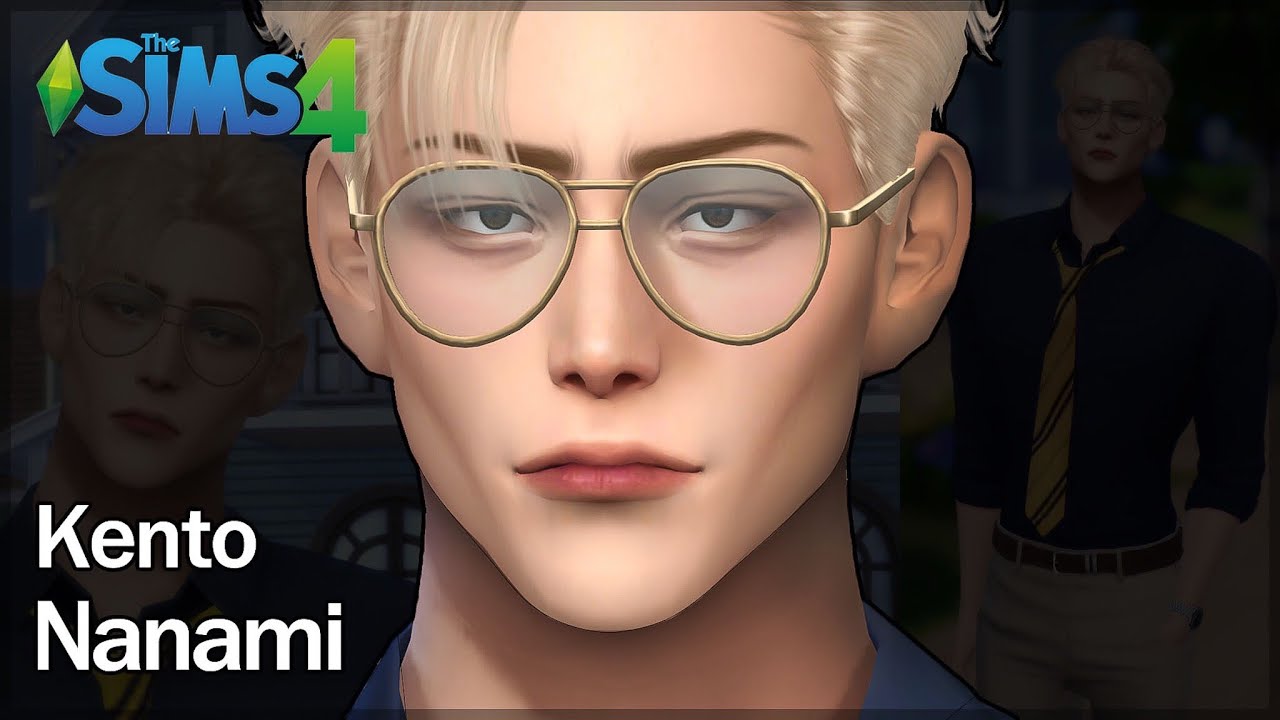 สร้างตัวละคร "Kento Nanami" ในเกมส์ The Sims4 | Create A Sim ( Tray ...