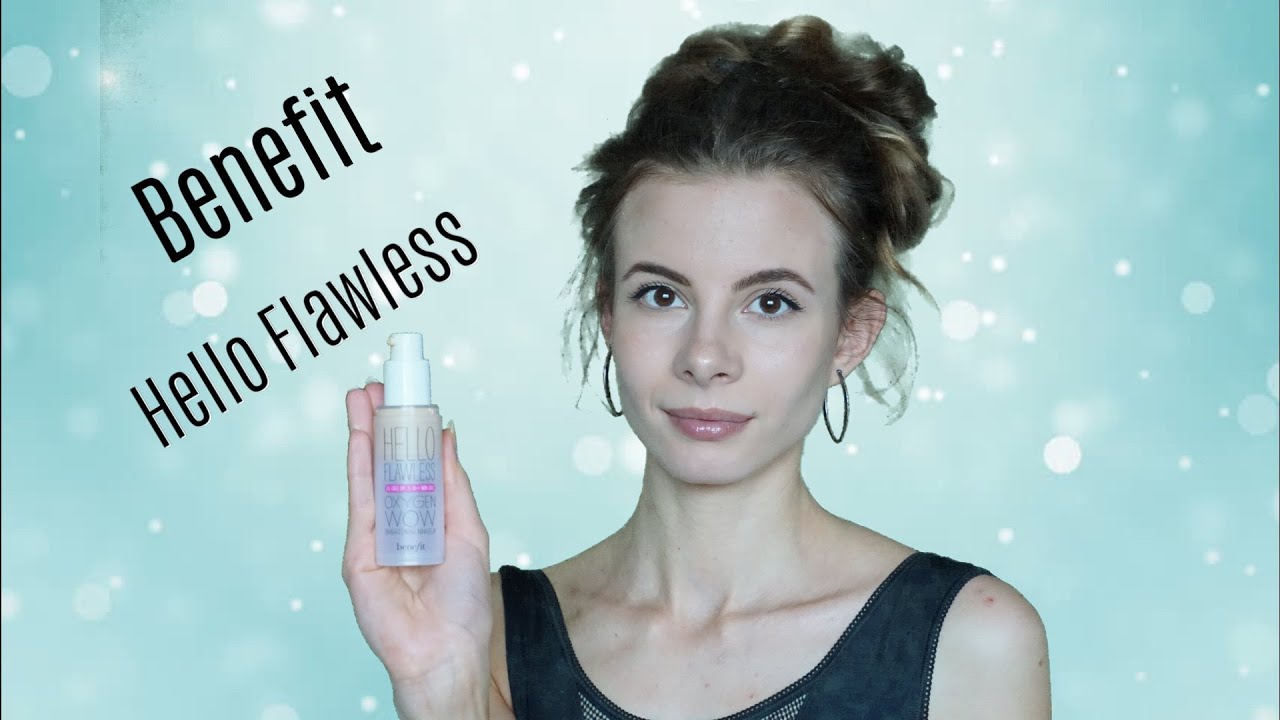 Review: Benefit Hello Flawless Foundation - YouTube