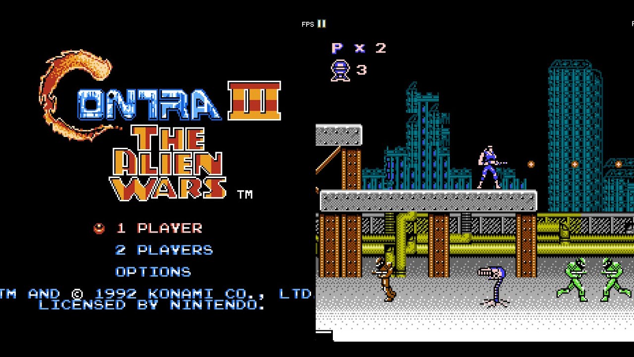 Incrivel Hack Contra II Nes 8 bit, vou fazer melhorias - YouTube