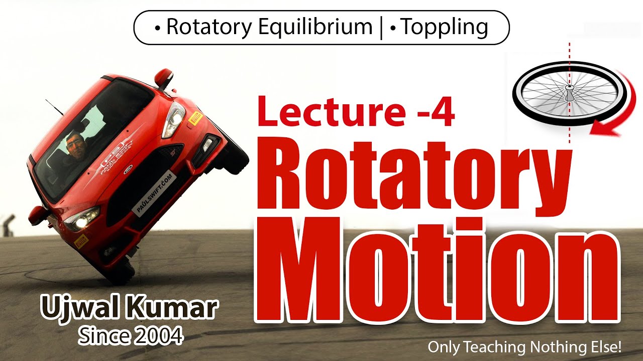 Rotatory Motion JEE-Mains(adv) KVPY Olympiad || Rotatory equilibrium ...