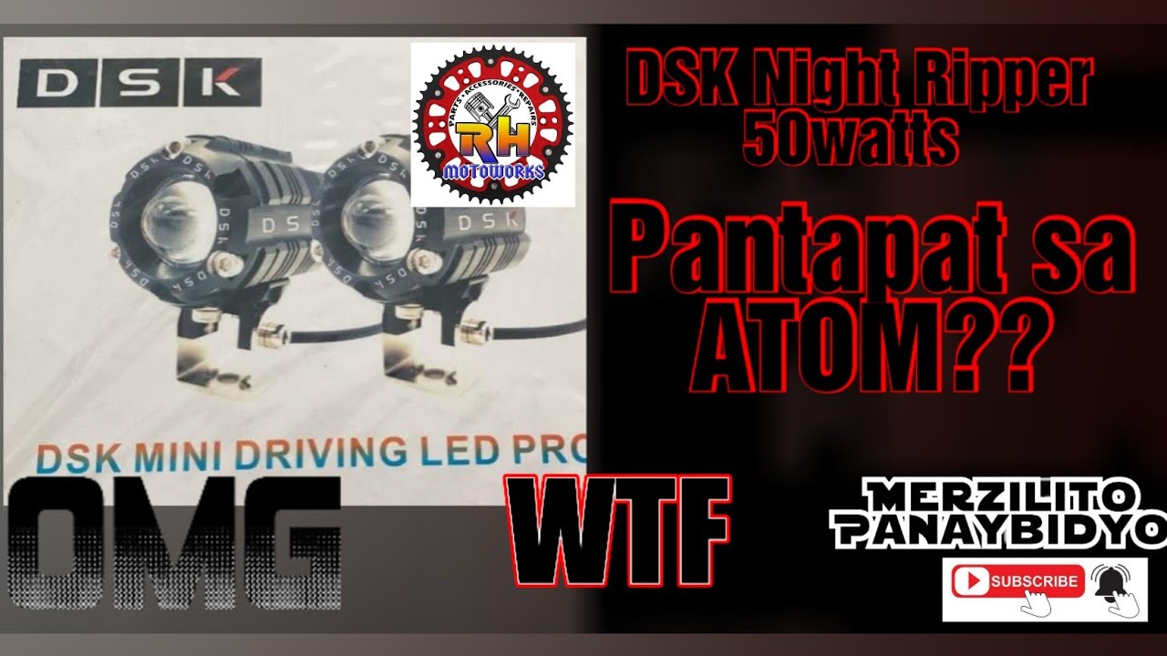 Dsk Night Ripper 50 watts | NMax V1 - YouTube