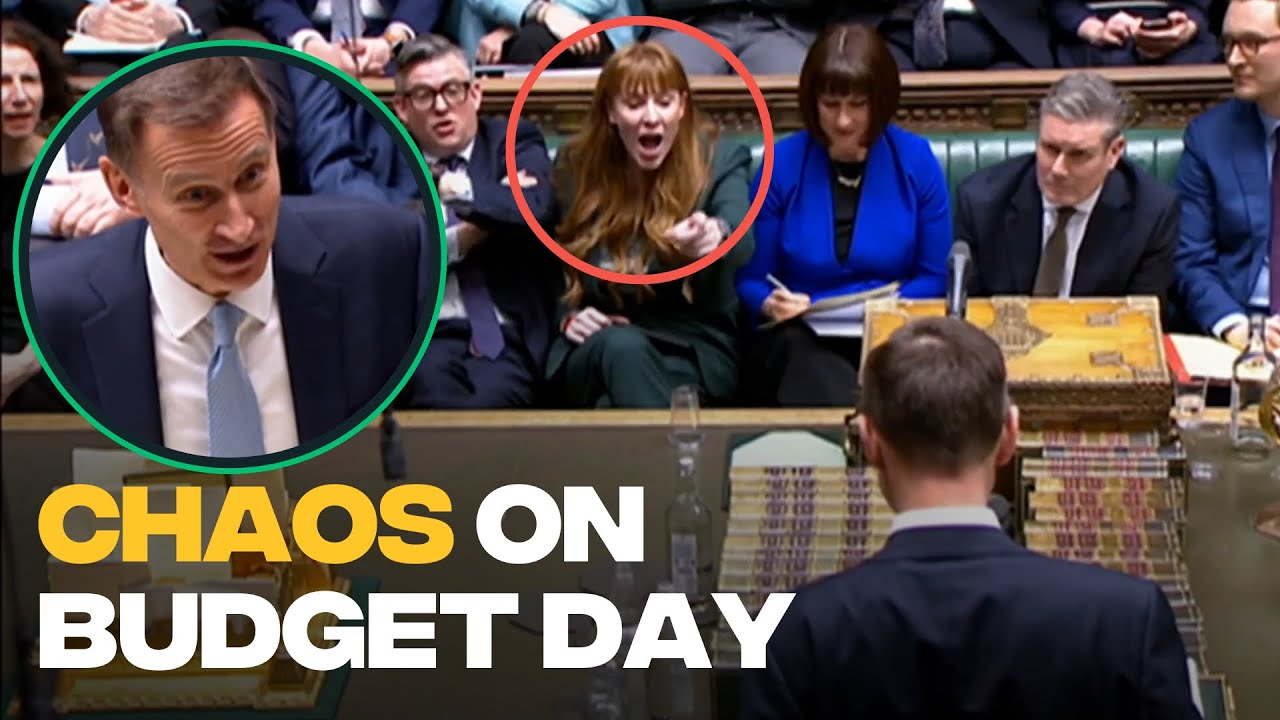 Furious Angela Rayner snaps at Jeremy Hunt during intense budget debate ...