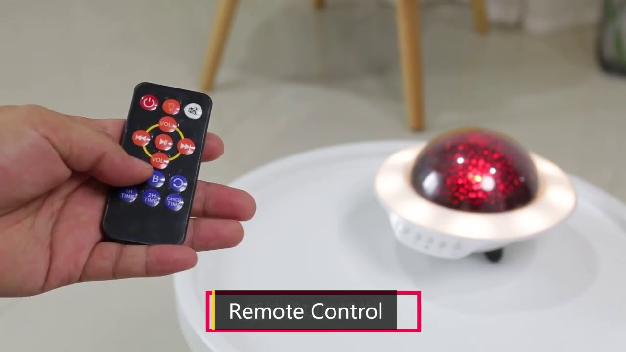 Slaap trainer UFO projector - YouTube