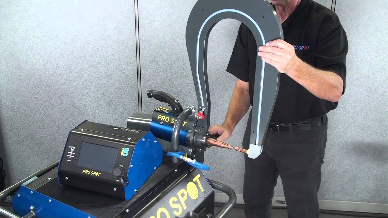 i5 Smart Welder - Changing Arms - C to U - YouTube