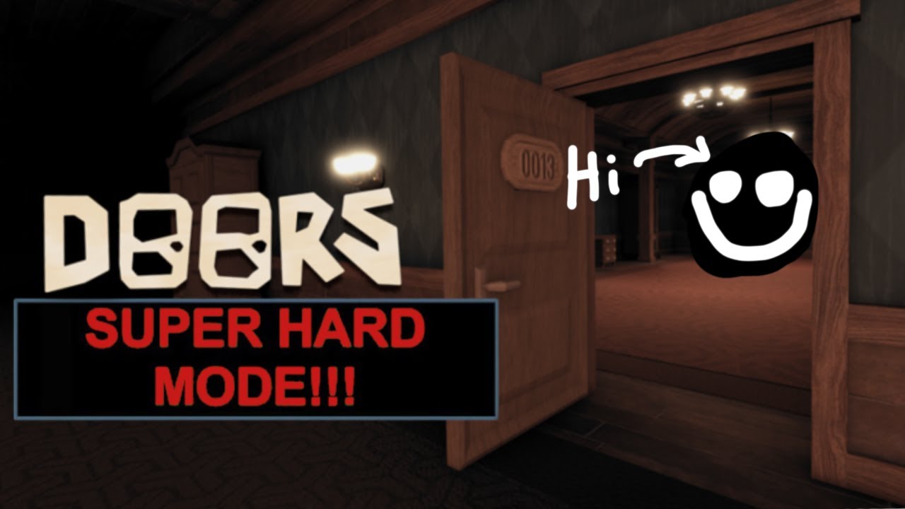 DOORS version mème 8 : DOORS SUPER HARD MODE - YouTube