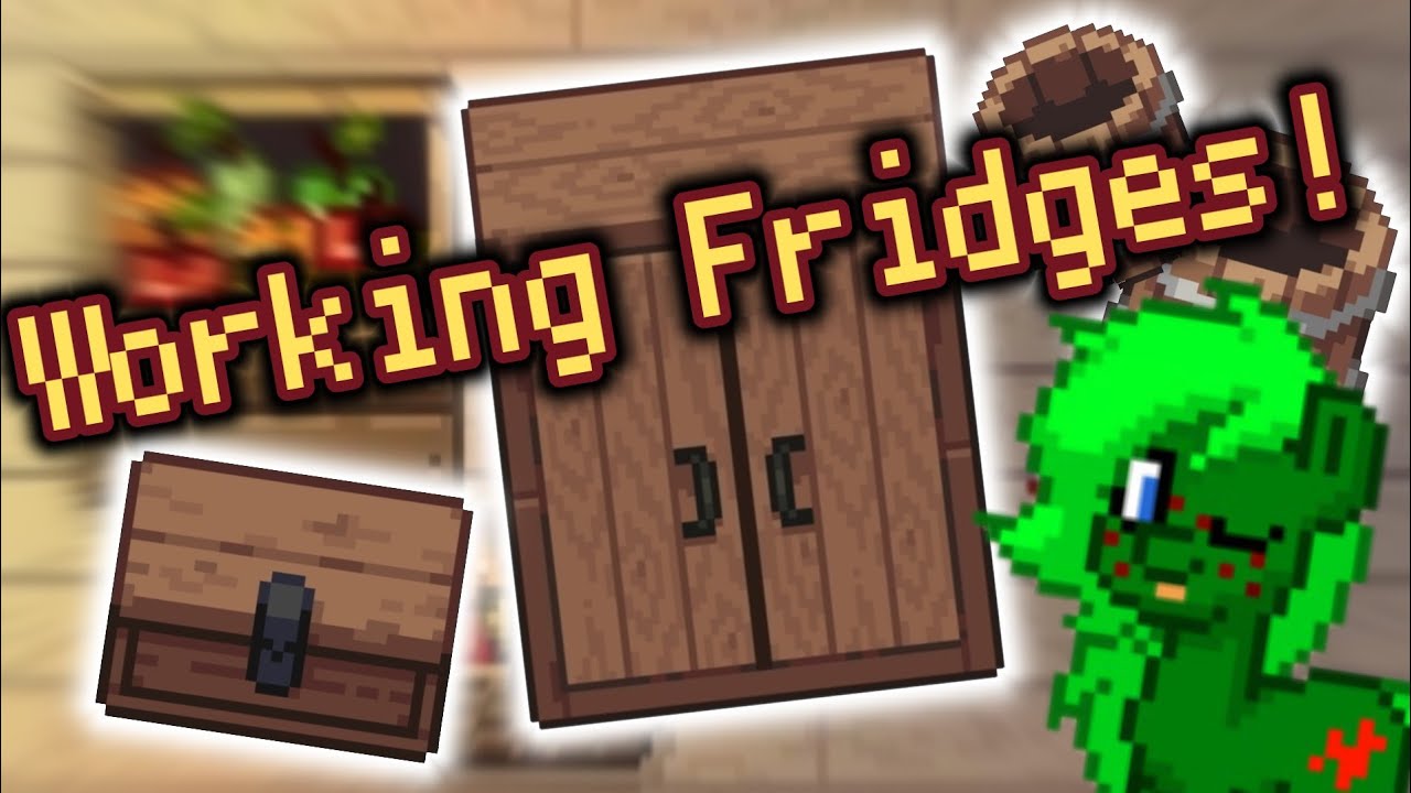Working Fridges & Chests Building Technique In Ponytown - YouTube
