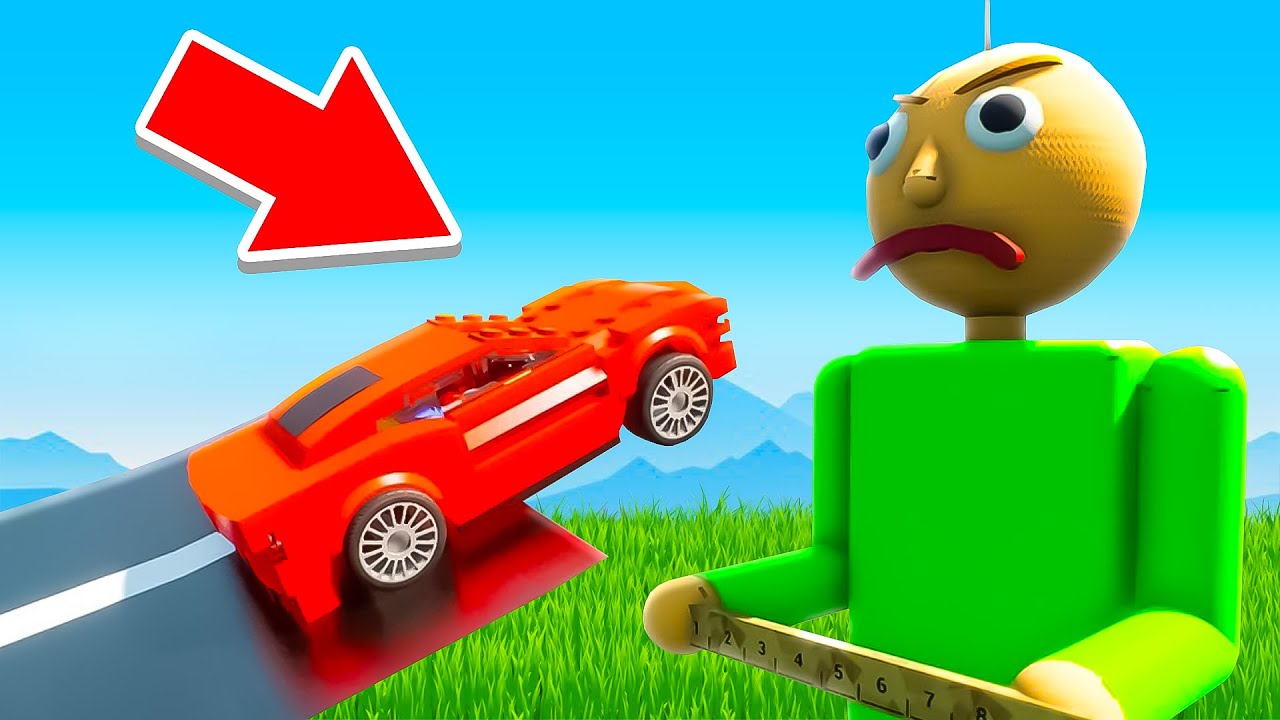 AUTOS GREIFEN LEGO BALDI AN! (Brick Rigs) - YouTube