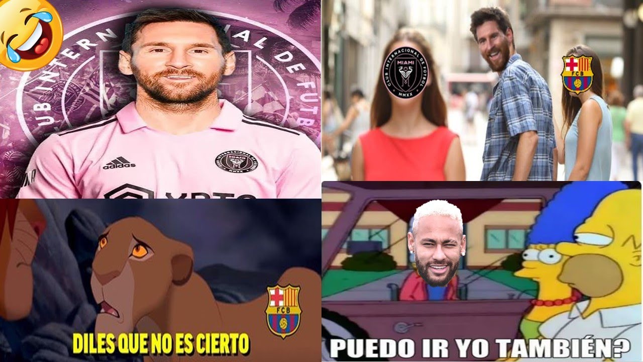 MEMES LIONEL MESSI FICHA POR EL INTER MIAMI - YouTube