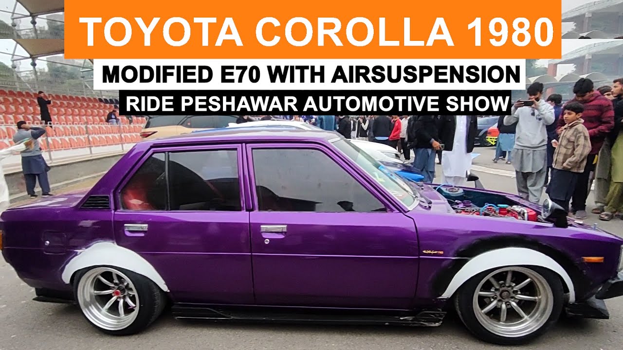 Toyota Corolla E70 Model 1980 Modified with Air Suspension - YouTube