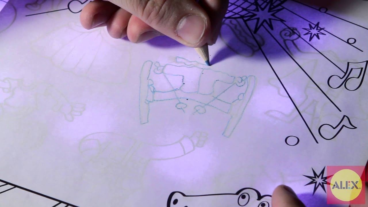 ALEX Toys Light Up Trace Case - YouTube