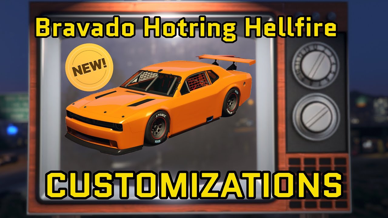 BRAND NEW Bravado Hotring Hellfire Customization on GTA Online - YouTube