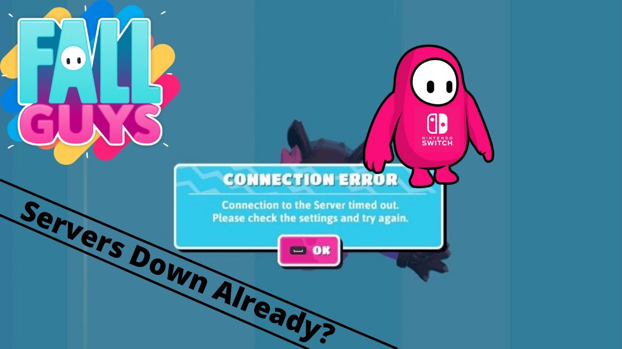 Anyone else having this problem with Nintendo Switch Fall Guys? - YouTube