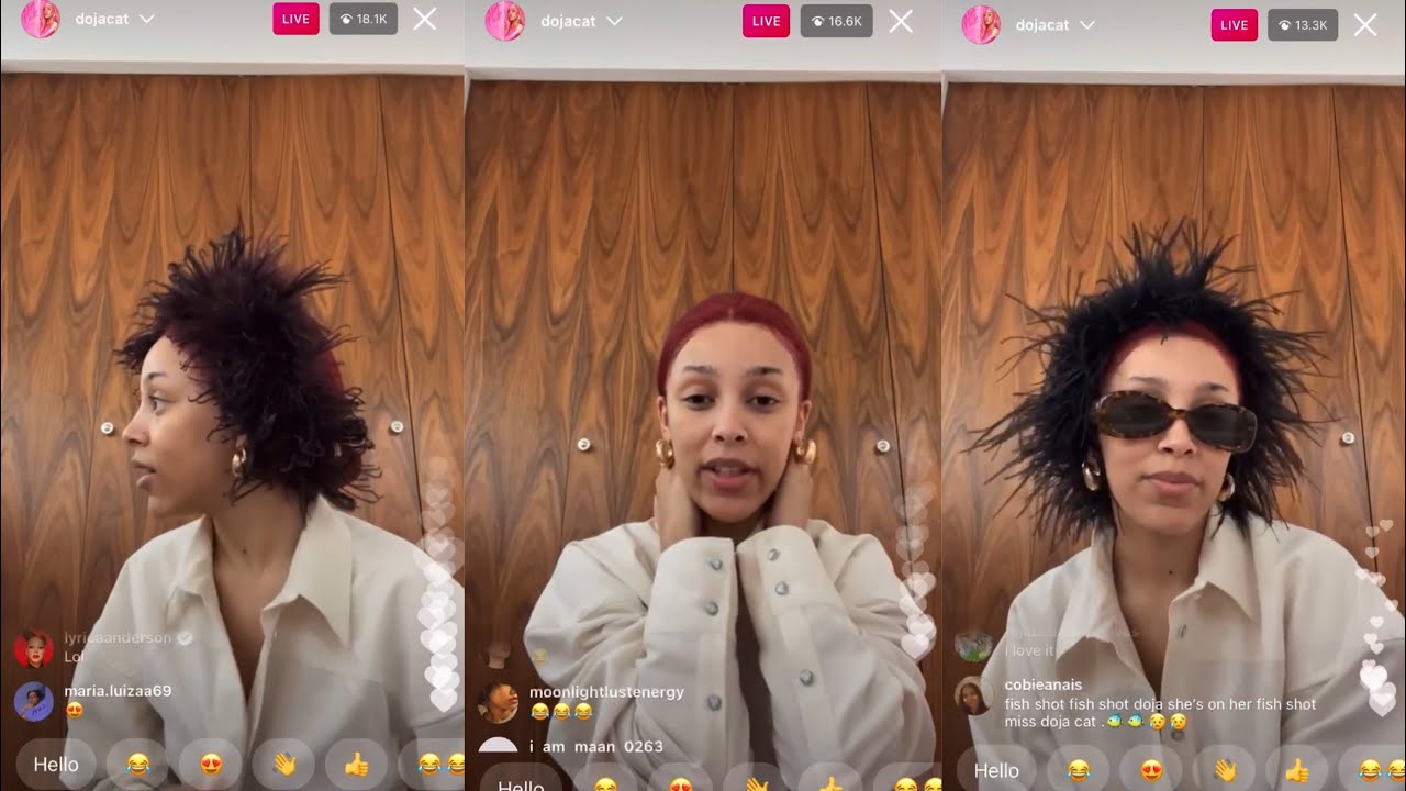 Doja Cat - Instagram Live (Jan 27, 2021) - YouTube