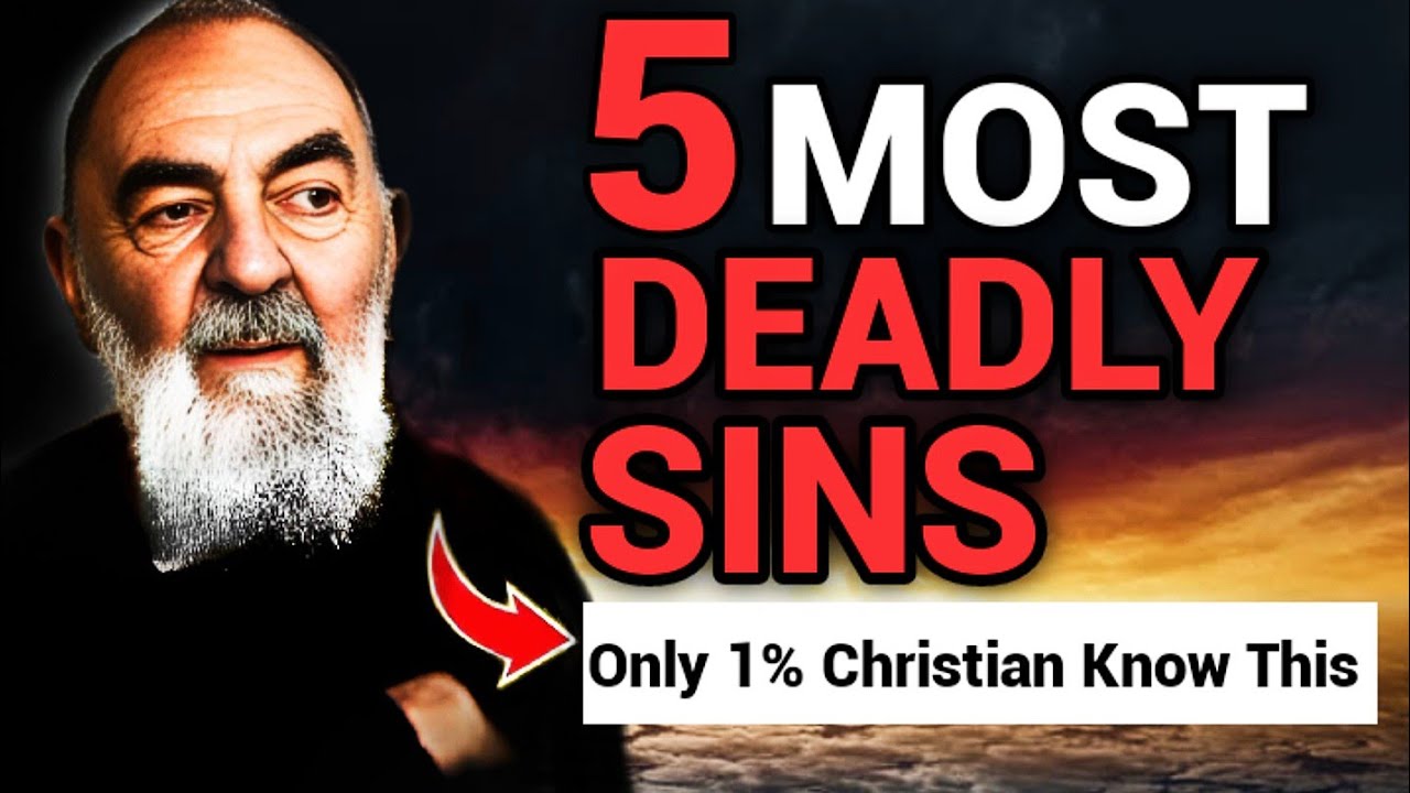 5 Most Deadly Sins No One Talk About | Deadly Sins In The Bible | Padre ...