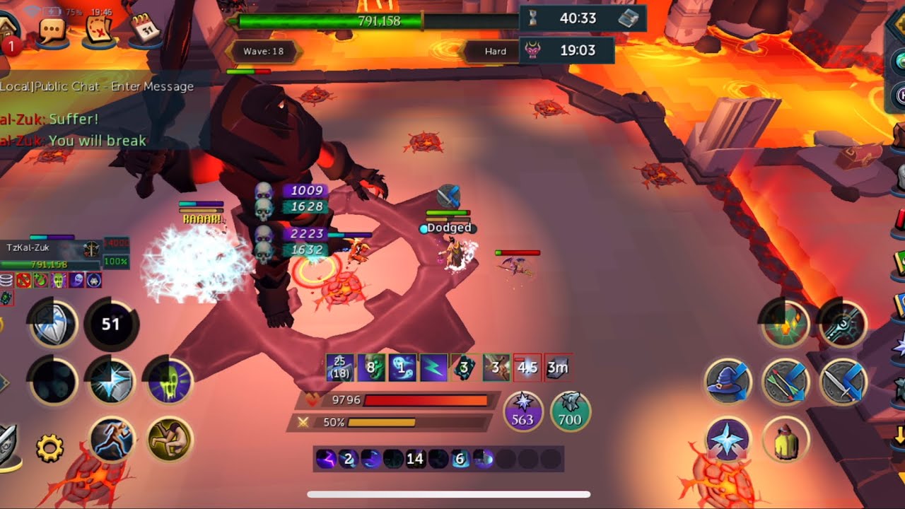 Rs3 Mobile: Hardmode Zuk Example Fight - YouTube