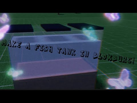 Bloxburg build hack | How to make a fish tank! - YouTube