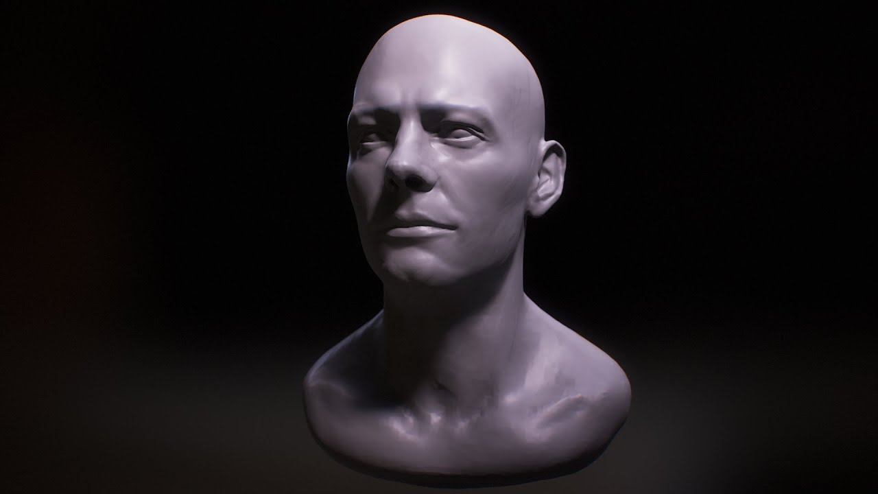Head study timelapse 3 - YouTube