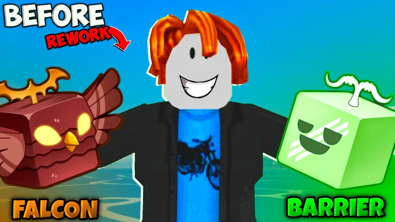 I Tried BARRIER And FALCON Fruits Before Rework And its OP - YouTube